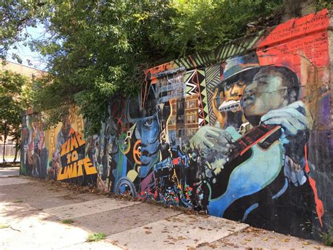 Chicago Murals Historic South Shore Mural By Mitchell Caton Calvin Jones Restored Mistakenly