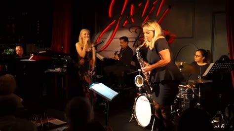 Carrie Chesnutt Sax Solo At Jazz Bistro With Laura Fernandez Youtube