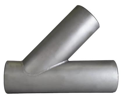 Wye Welded Carbon Steel Pipe Fittings Y Lateral Tee With Ansi B169