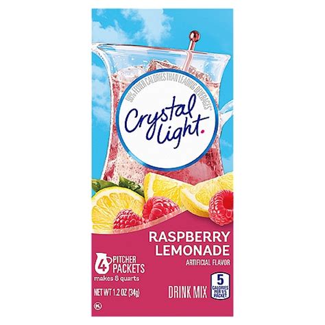 Crystal Light Raspberry Lemonade Artificially Flavored Powdered Drink