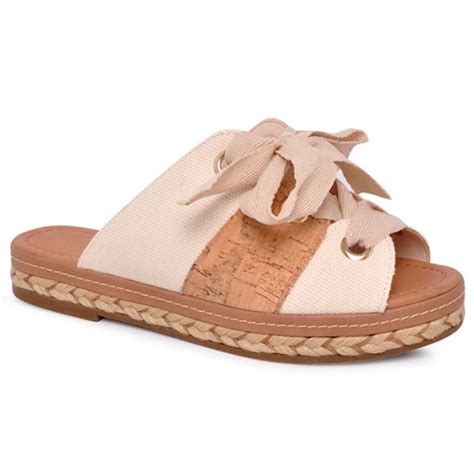 Chinelo Flatform Bebecê 1517 122 Cru Natural
