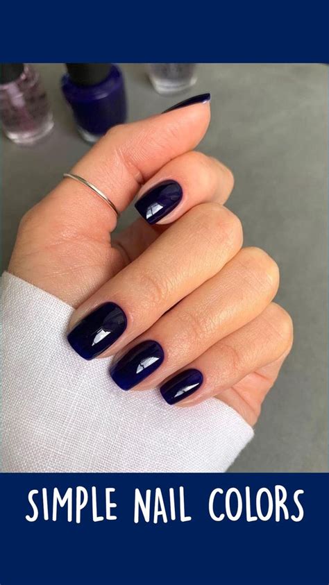 Simple Nail Colors Nail Colors Acrylic Nails Funky Nails