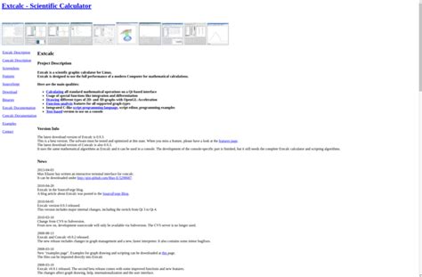 Linux Extcalc Free Open Source Calculator For Linux Sugggest