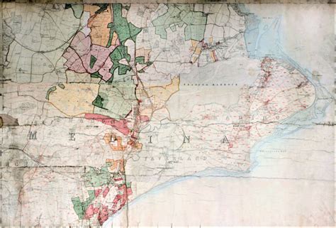 Brading Community Archive Brading Area Map Circa 1876 Cb 051 Brading