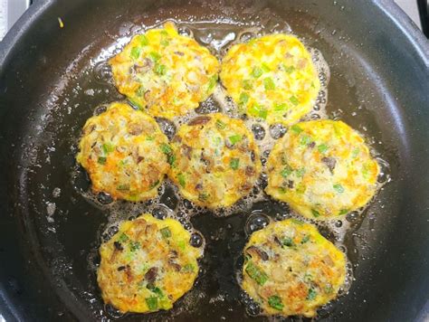 느타리버섯전 만드는법 버섯전 야채전