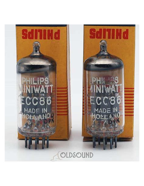 Ecc86 Philips Valvo 6gm8 6Н27П Couple Valve Preamplifier Nosnib