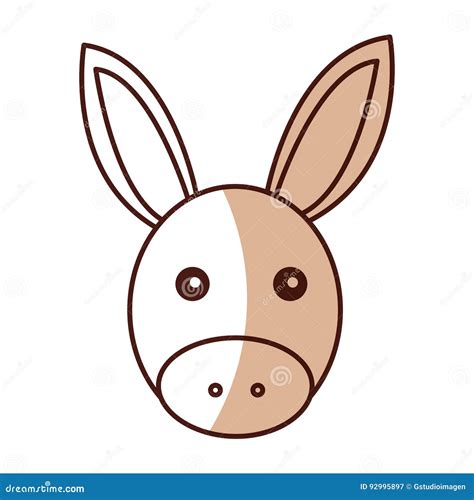Mule Design Cartoon Vector 33862399