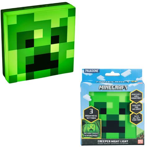 Minecraft Creeper Night Light Canada Retrofestiveca