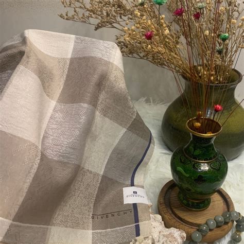 Givenchy Japan Cotton Sheen 18x18 Inches Checker Plaid Weave Pattern Etsy