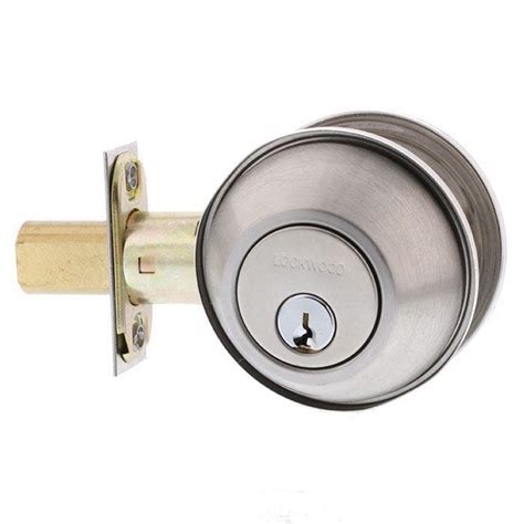 Lockwood 7107 Double Cylinder Deadbolt Satin Stainless Steel 7107sss