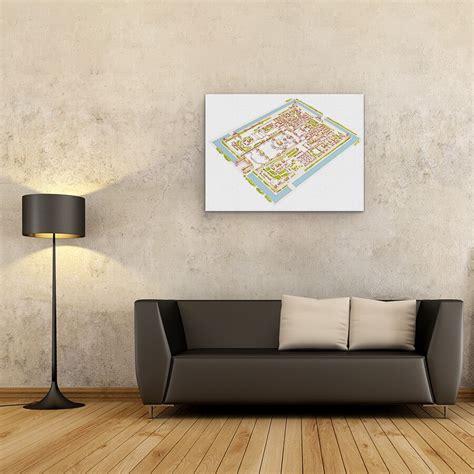 Картина на платно Fernando Aznar Cenamor The City Of Forbbiden 60 X 80 Cm Emag Bg