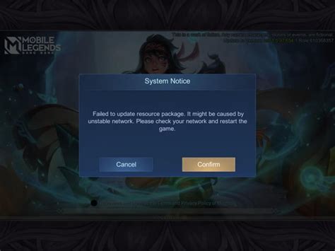 Error 408 Help On Ios Rmobilelegendsgame