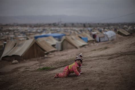 Syrian Refugee Camp In Iraq