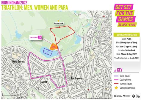 Sutton Park Triathlon Map Unveiled Sutton Coldfield Life