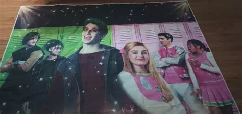 Disneys Zombies Backdrop Party Decoration Happy Birthday Banner £1690 Picclick Uk