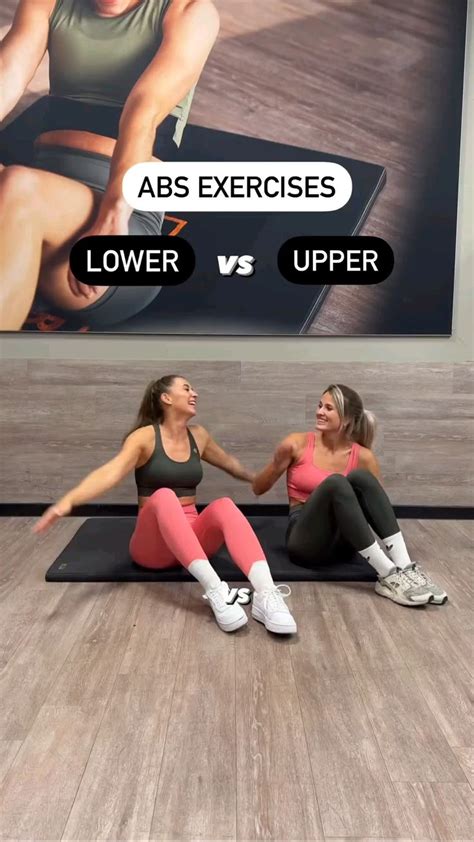 Lower Vs Upper Abs Exercises Abs Workout Lower Abs Workout Workout
