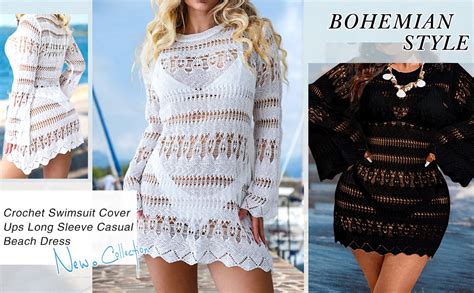 Penny Esther Swimsuit Coverup For Women Crochet Swim Cover Up Bathing