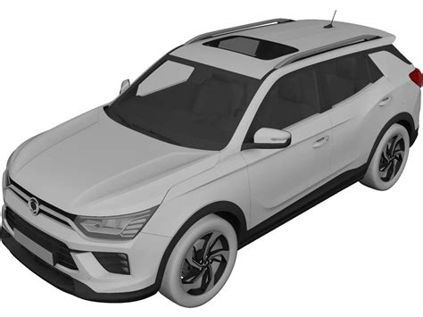 Ssangyong Korando 3d Model 2020 3dcadbrowser