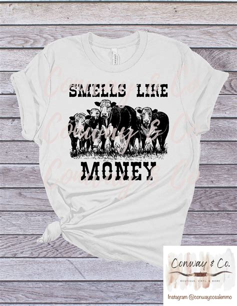 Smells Like Money Png Download Etsy