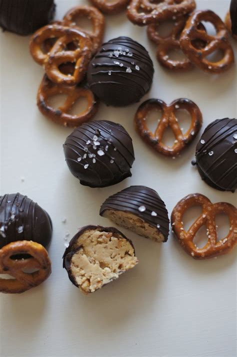 Chocolate Pb Pretzel Balls Joy Oliver