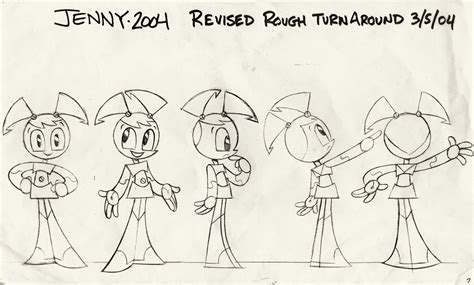 Model Sheets Of Jenny Wakeman Album Malts Reference Emporium