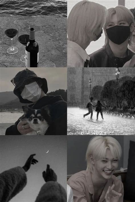 Hyunlix Skz In Cute Cool Black Wallpaper Cute Drawings
