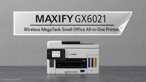 Shop Canon Megatank Maxify Gx6021 Canon Usa Inc