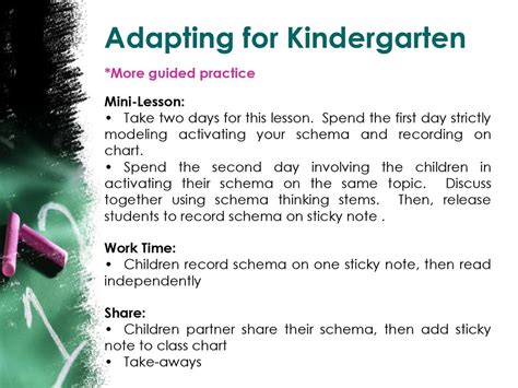 Schema Thinking Stems