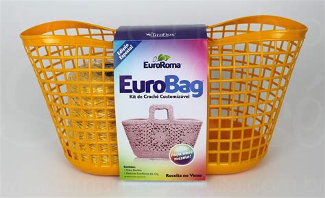 Lançamento Exclusivo Eurobag Kit De Crochê Customizável ~ Armarinho