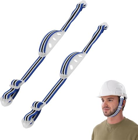 2pcs Chin Strap For Hard Hat Blue Chin Strap Universal Hard Hat Chin