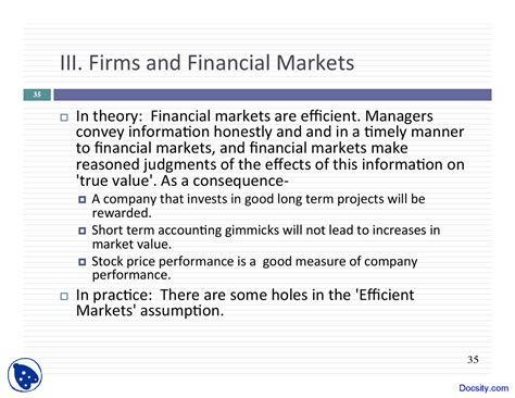 Financial E Commerce Lecture Slides Docsity