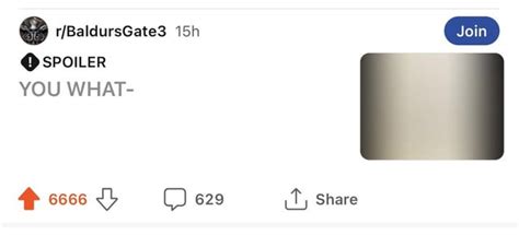 The Upvote Count On This Post Has Been Fluctuating At 6666 Rbaldursgate3