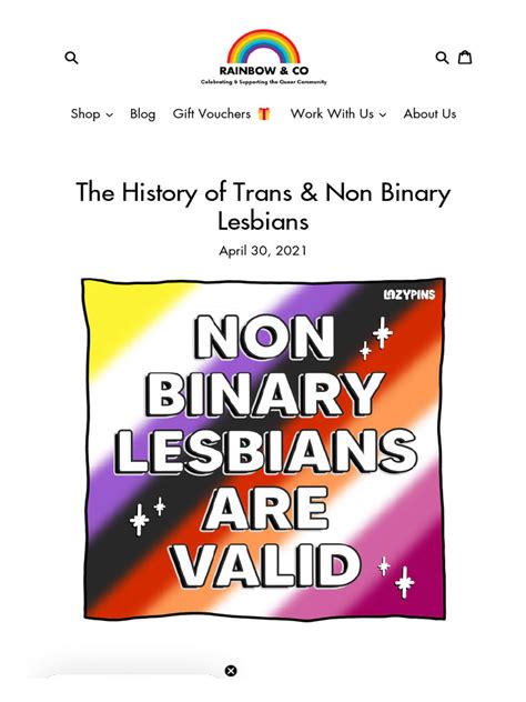 The History Of Trans And Non Binary Lesbians Pdf Butch And Femme