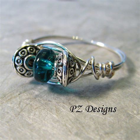 Free Time Crafts Diy Simple Wire Wrapped Ring Tutorials Metal