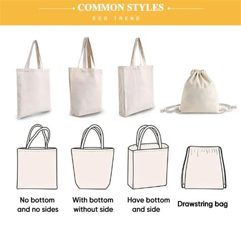 Eco Trend Custom Cotton Tote Shopping Bag Reusable And Stylish