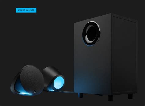 Logitechg G Lightsync Pc Gaming Speaker Audio Soundbars Speakers Amplifiers On Carousell