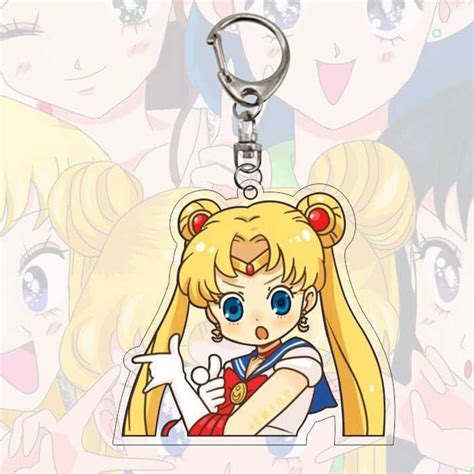 Kawaii Anime Sailor Moon Keychain Kawaii Fashion Shop Cute Asian