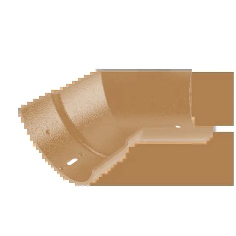 Aluminium Heritage Half Round 135deg Angle Lh Int 125mm
