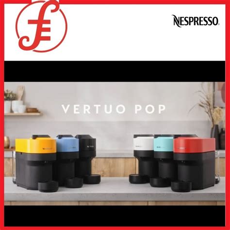 Nespresso Vertuo Pop Coffee Machine Lazada Singapore