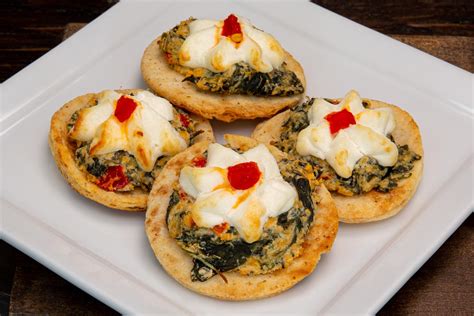Flatbread Spinach And Goat Cheese Azoria Foods