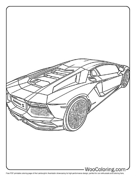 100 Lamborghini Coloring Pages Free Pdf To Print Woo Coloring