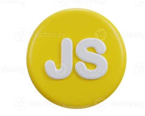 3d Javascript Icon Symbols Of Software Language 47247626 Png