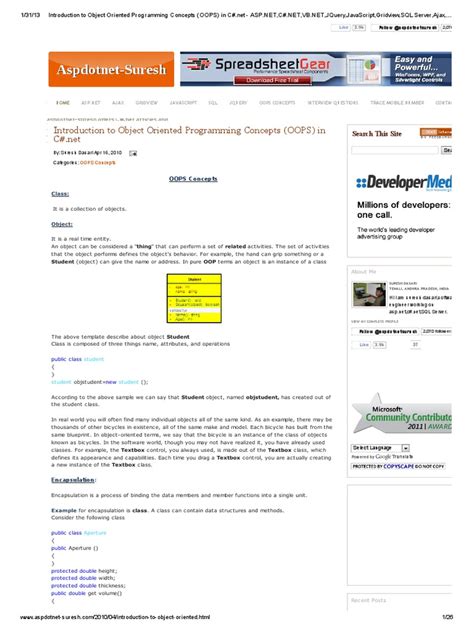 introduction to object oriented programming concepts oops in c