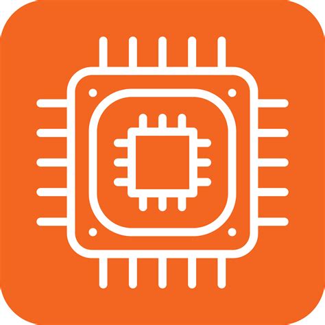 CPU Processor Icon Vector Design 22827434 Vector Art At Vecteezy