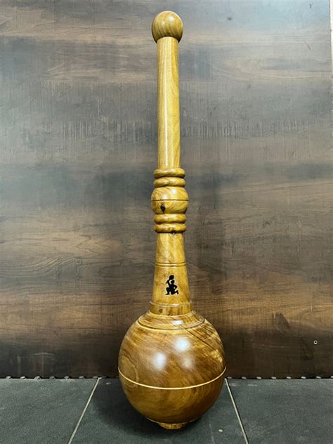 Gada Traditional Indian Wooden Mace For Strength The Great Indian