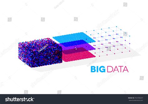 big data illustration structuring map reduce เวกเตอร์สต็อก ปลอดค่า