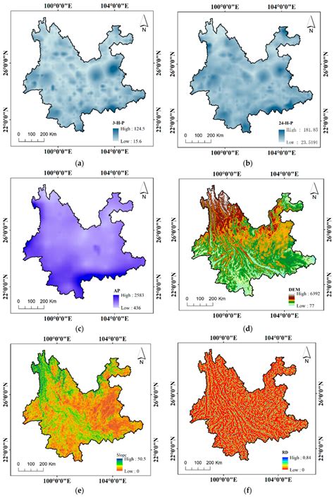 Explanatory Factors Of Flash Flood Risk A Annual Maximum 3 H Download Scientific Diagram