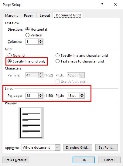 setting lines per page · issue 703 · dolanmiu docx · github