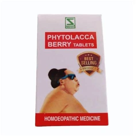 Phytolacca Berry Homoeopathic Tablets 25 Tablet Prescription At Rs