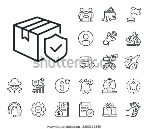 Risk Coverage Sign Salaryman Gender Equality Stock Vector Royalty Free
